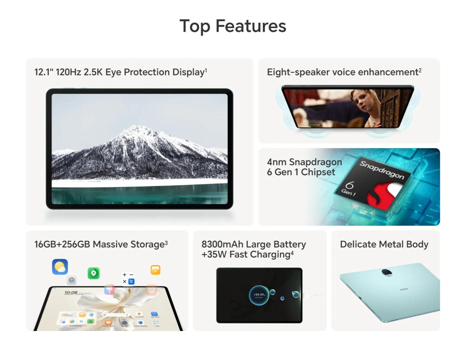 DHgate.com:Global 12.1'' HONOR Pad 9 2.5K Eye-Caring Tablet | 8GB+256GB ...