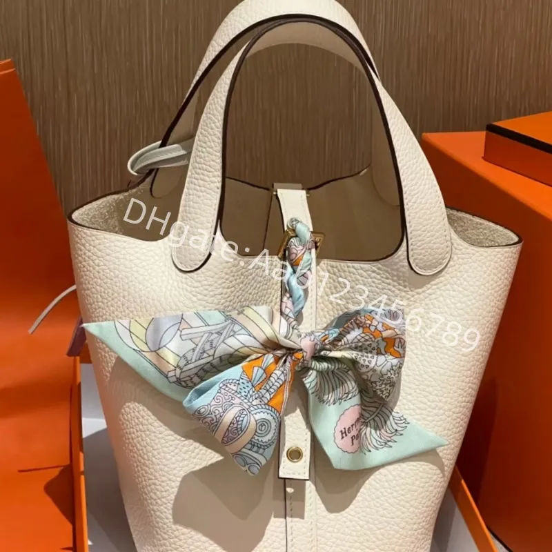 Handmade Bucket Bag 18cm Womens Tote Bag 22cm Classic Designer Bag TC ...