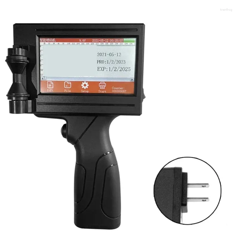 7mm Portable Inkjet Printer - Batch Code, Date, Number, Logo, Expiry ...