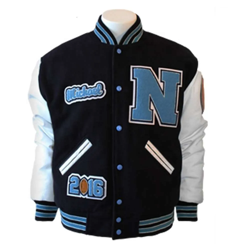 Wholesale Custom Baseball Bomber Jacket Mens Letterman Jackets 90s ...