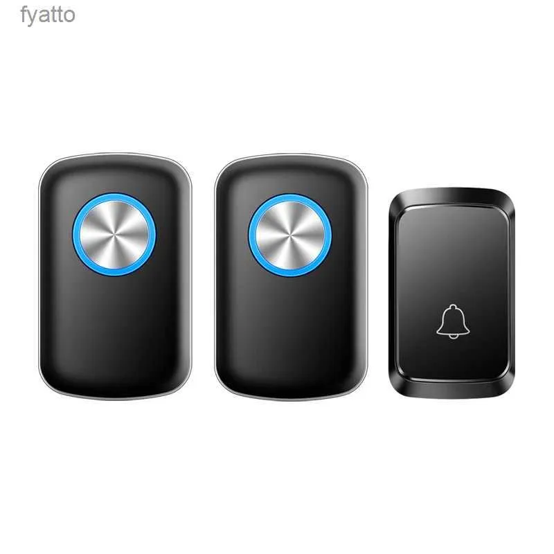 Wireless Doorbell - Long Range 300M, Waterproof Smart Door Bell Kit w ...