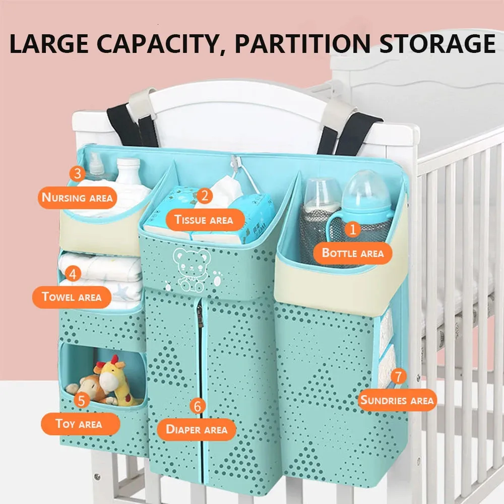 DHgate.com:Portable Baby Crib Hanging Storage Bag, Cot Bed Organizer ...