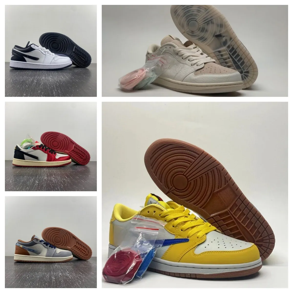 Chris Paul Denim Basketball Shoes: 1s Sneakers Low OG Rookie Card Away ...