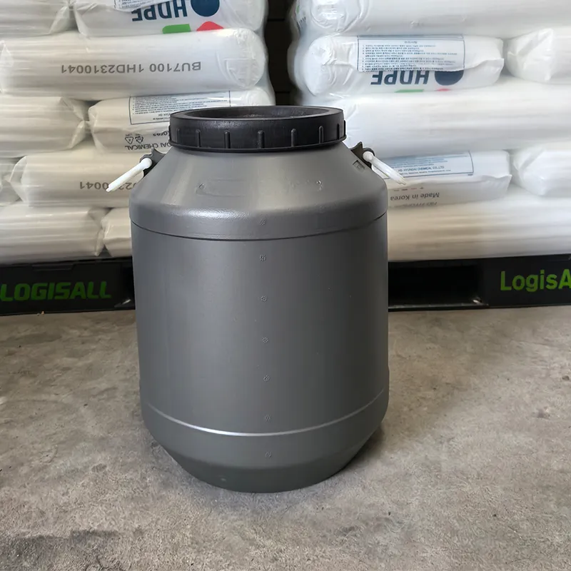 Wholesale 50L Chemical Bucket: Large Mouth, Gray Plastic, Circular ...