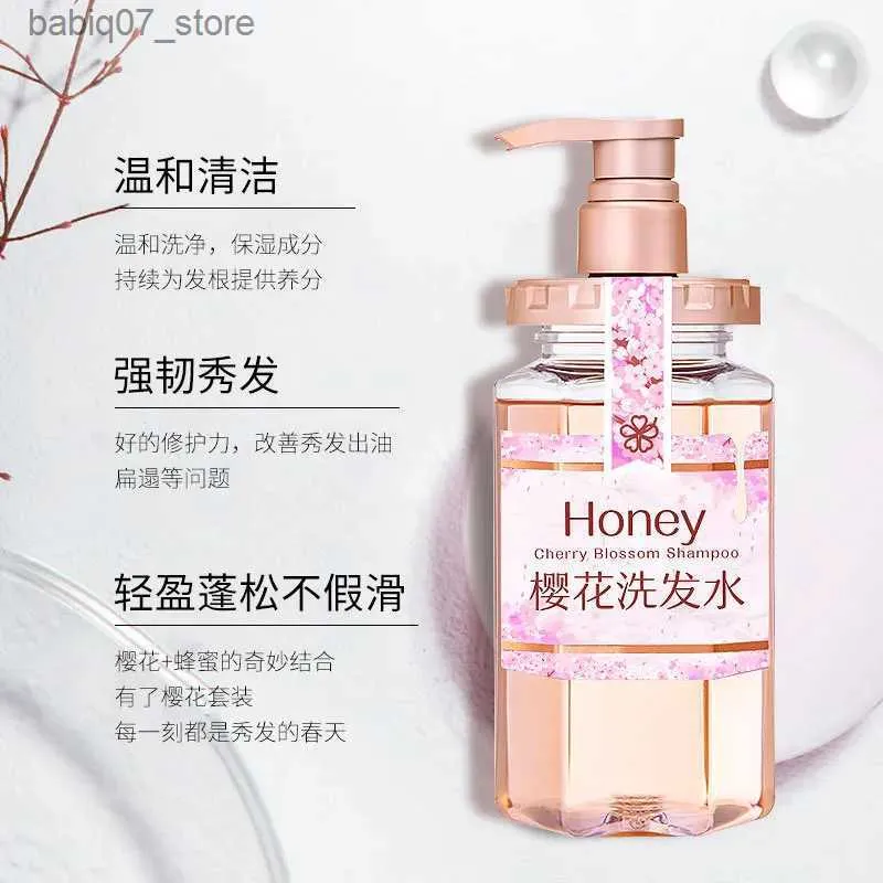 Cherry Blossom Fluffy Shampoo Set Anti Hair Loss, Soomth Tonic, Oil ...