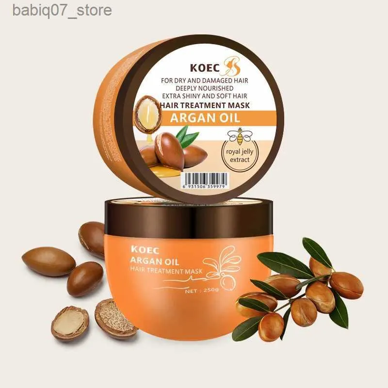 Argan Oil Hair Repair Set - Deep Conditioner, Shampoo & Mask for Dry ...