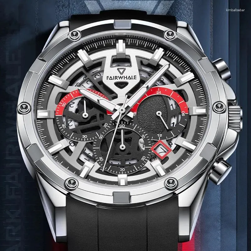 Fairwhale Luxury Quartz Men's wristwatches - Waterproof Sport ...