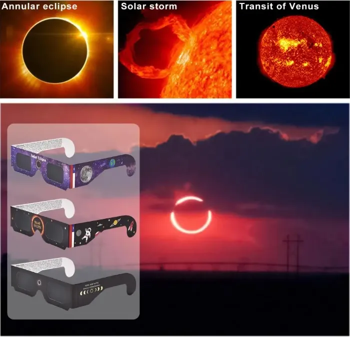 Solar Eclipse Viewing Scope Safe Paper Construction For Astronomical ...