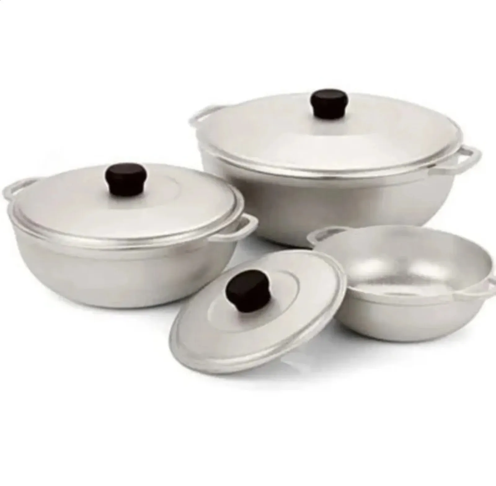 DHgate.com:3-Piece Cast Aluminum Cookware Set with Non-Stick Coating ...