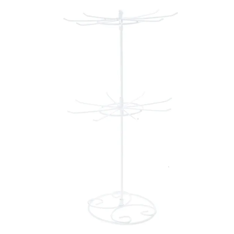 DHgate.com:2-Tier Metal Jewelry Organizer | Rotating Countertop Display ...