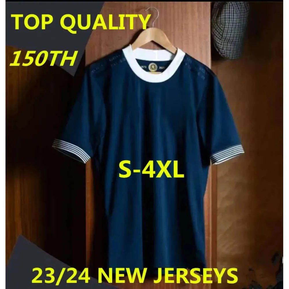 2023 2024 Escocia Camisa De Fútbol 150 Aniversario Jerseys Blue Special ...