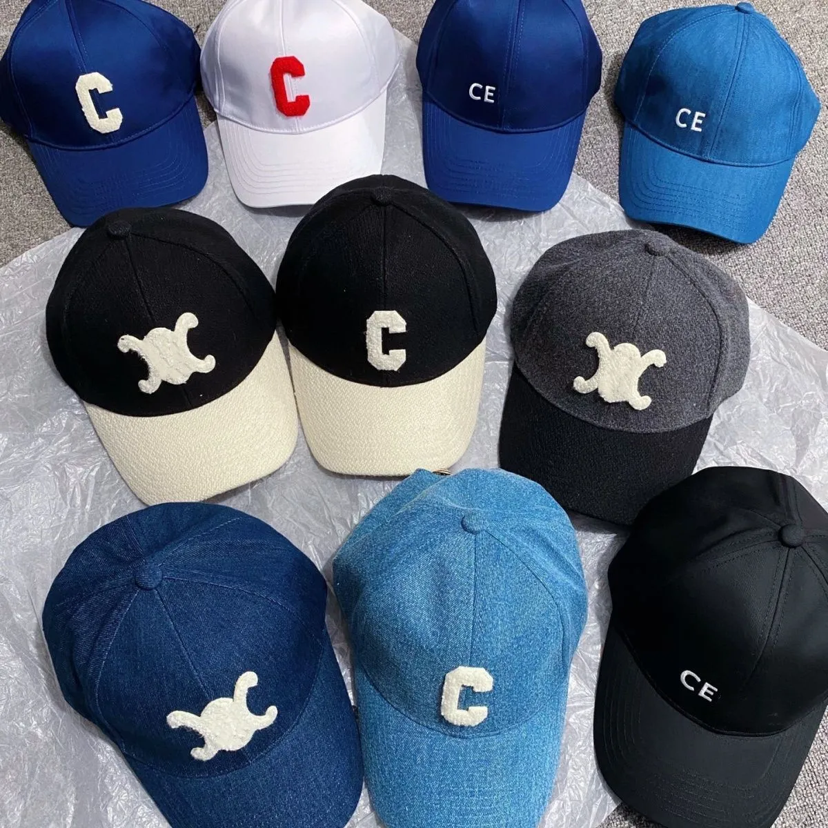 Luxury Cotton Embroidered Baseball Cap For Women Adjustable Strap ...