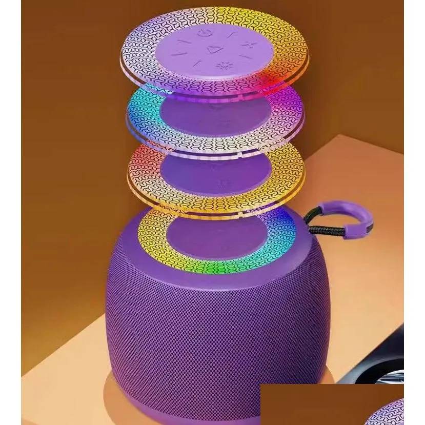 Portable Bluetooth Bookshelf Speakers - Heavy Bass Subwoofer, Loud ...