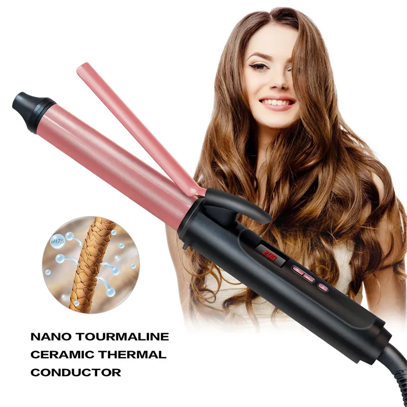 DHgate.com:Professional Ceramic Hair Curling Iron, Dual Use Dry Wet ...