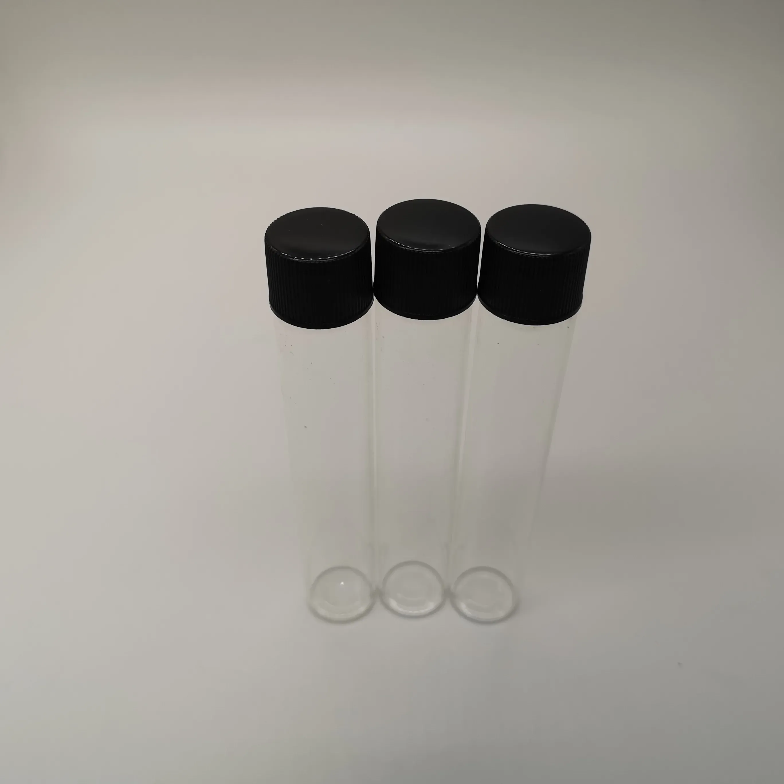 Wholesale 30g Glass Tubes with Plastic Lids - Screw Cap Packaging for ...