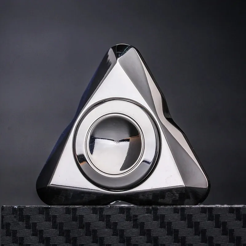 10 Styles Triangular Metal EDC Fidget Spinner For Stress Relief ...