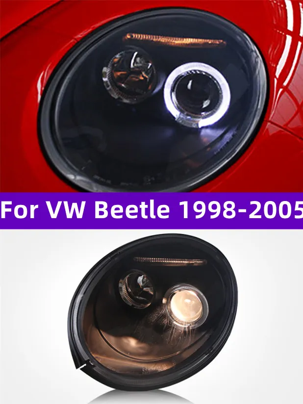 VW LED Headlights Assembly 1998 2005 Front Lamp Assembly For Daytime ...