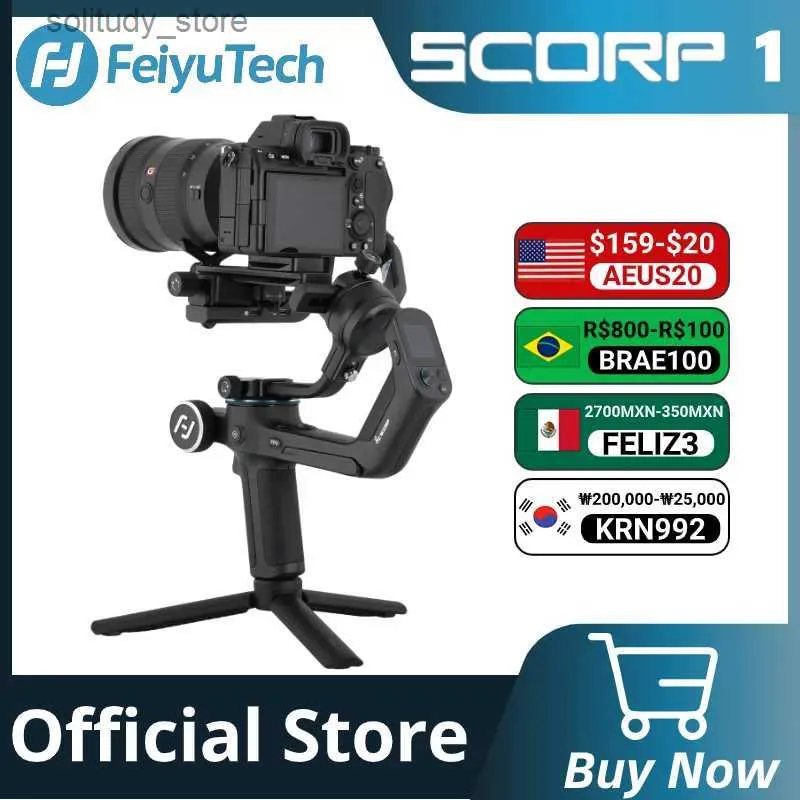 DHgate.com:FeiyuTech SCORP-1 3-Axis Handheld Gimbal Stabilizer for DSLR ...
