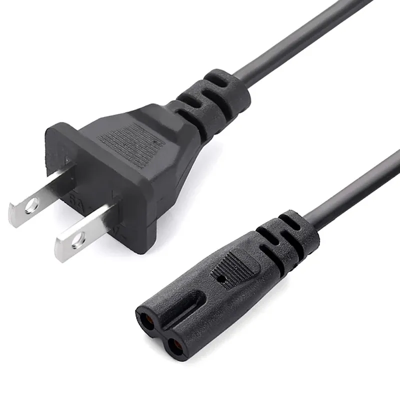 DHgate.com:Figure 8 AC Power Supply Cord Cable 2 Prong For PS4 XBOX ...