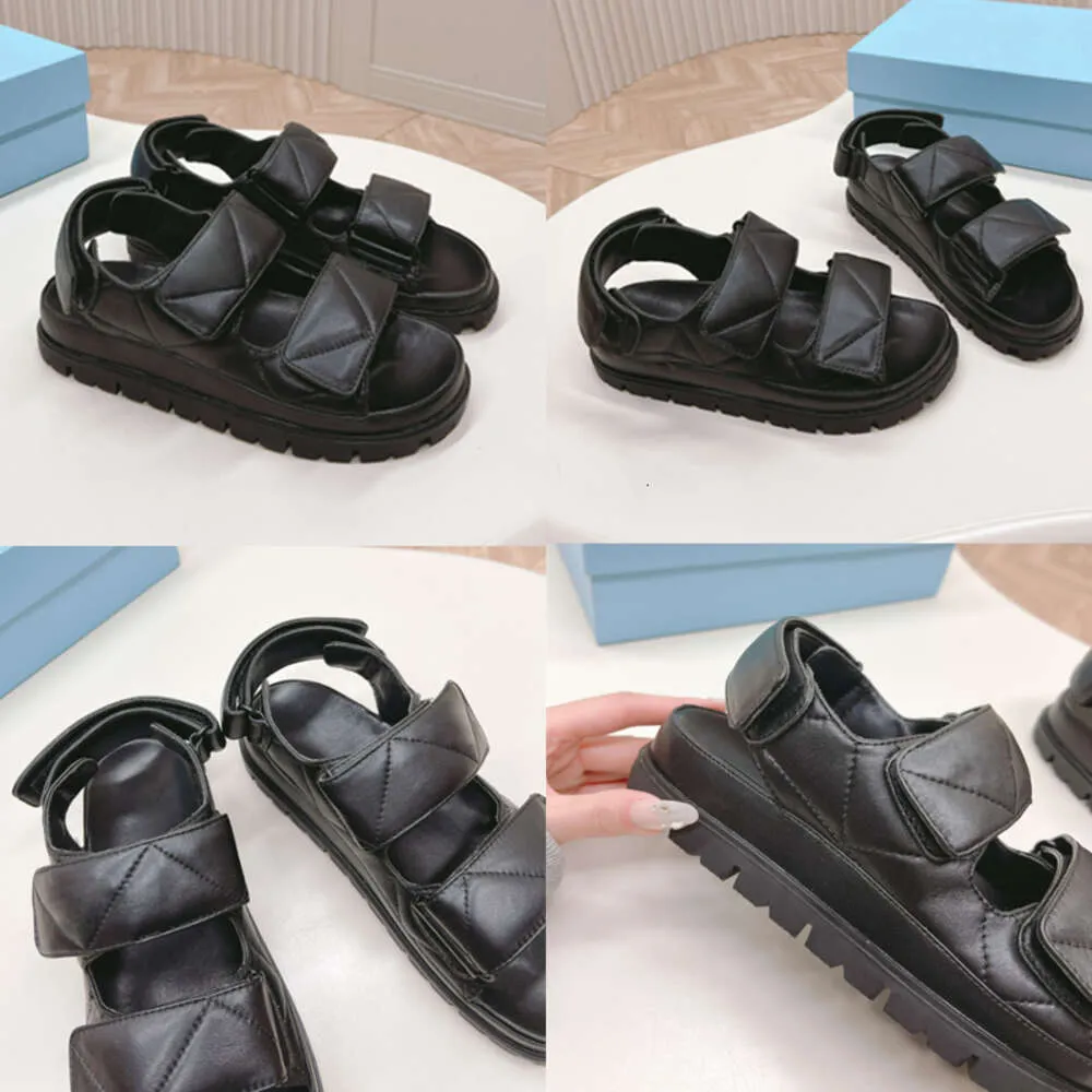 Bulk Designer Flat Sandals Women Nappa Leather Comfortable Slides For ...