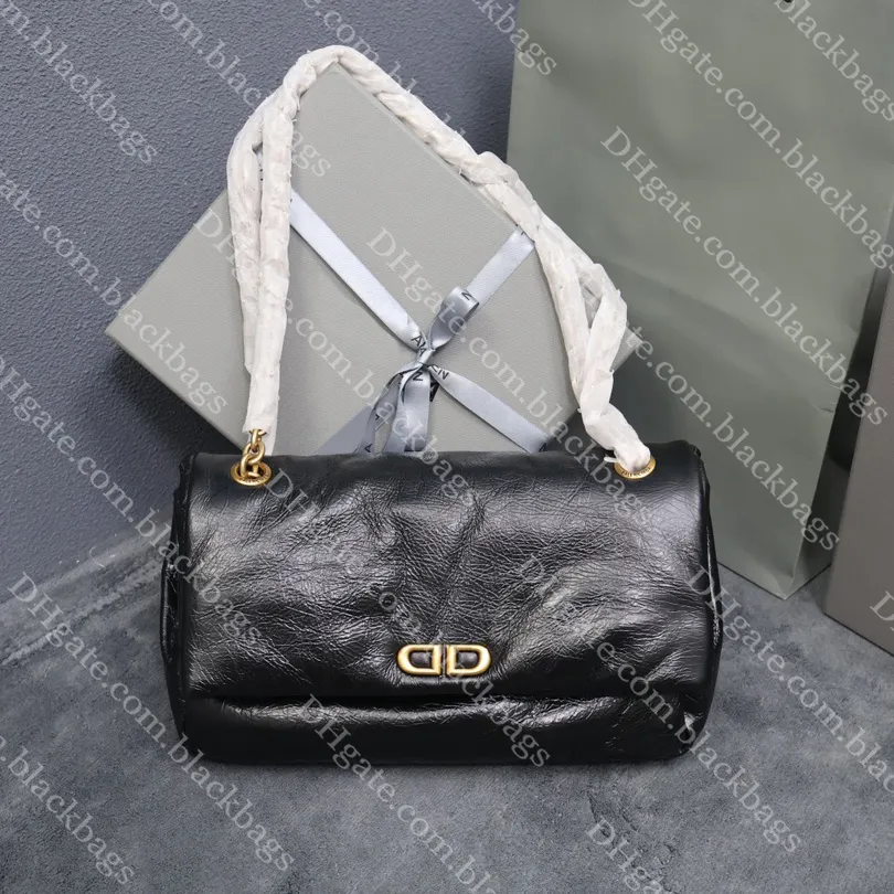 Chic Women's Leather Shoulder Bag - Fashion Monaco Chain, Classic ...