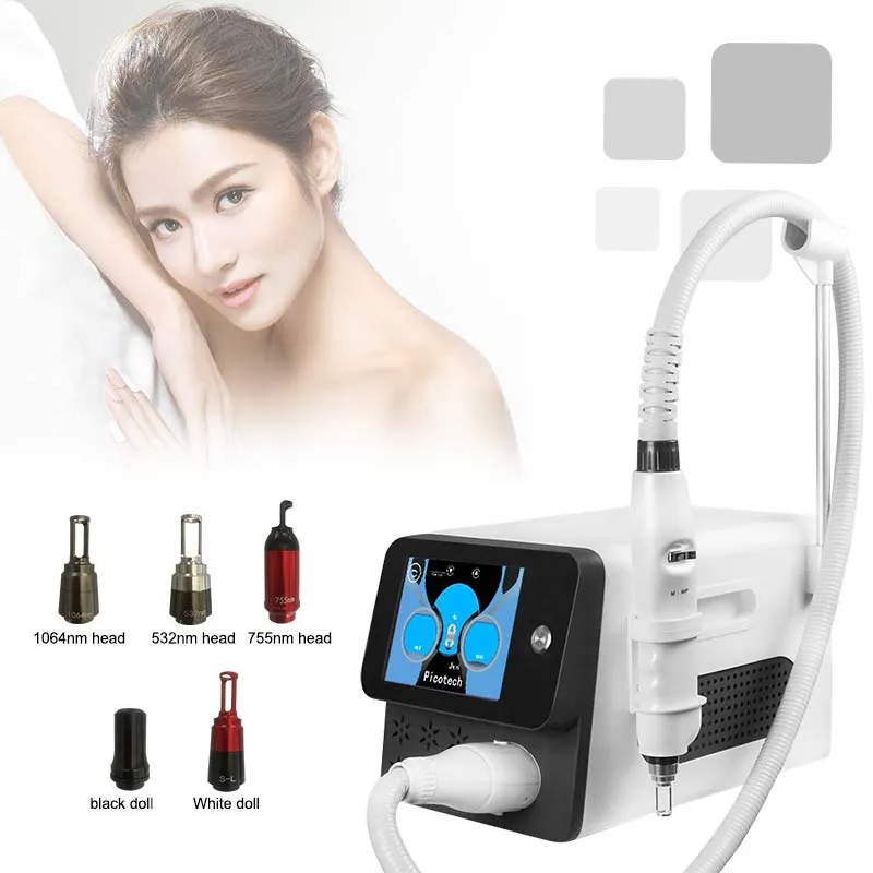 Fast Delivery Pico Laser Tattoo Removal Machine - 5 Tips, Nd Yag ...