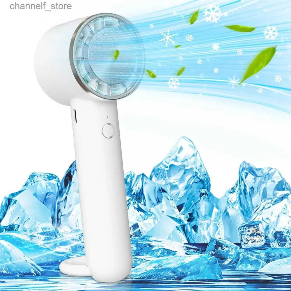 Portable Mini Fan - USB Rechargeable Handheld Fan, Powerful Cooling for ...