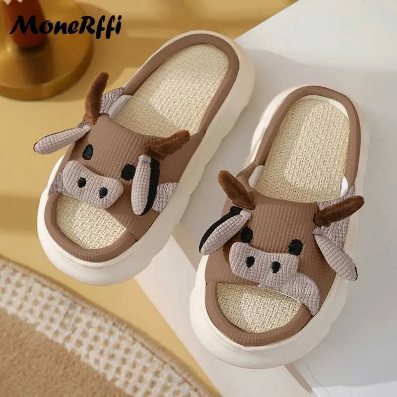 Summer Linen Non Slip Sandals For Women Cute, Comfortable, And Stylish ...