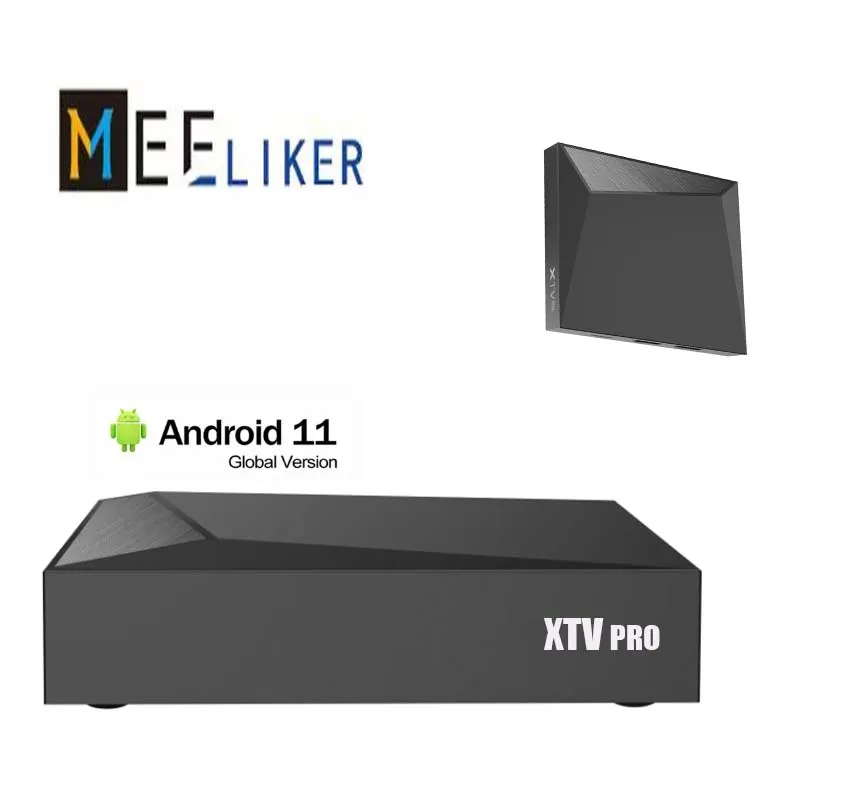Meelo+ XTV PRO Android 9.0 TV Box 2GB+16GB 2.4G+5G WiFi Media Player ...