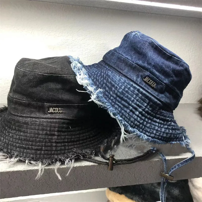 DHgate.com:Wide Brim Bucket Hat Designer Beach Cap for Sun Protection ...