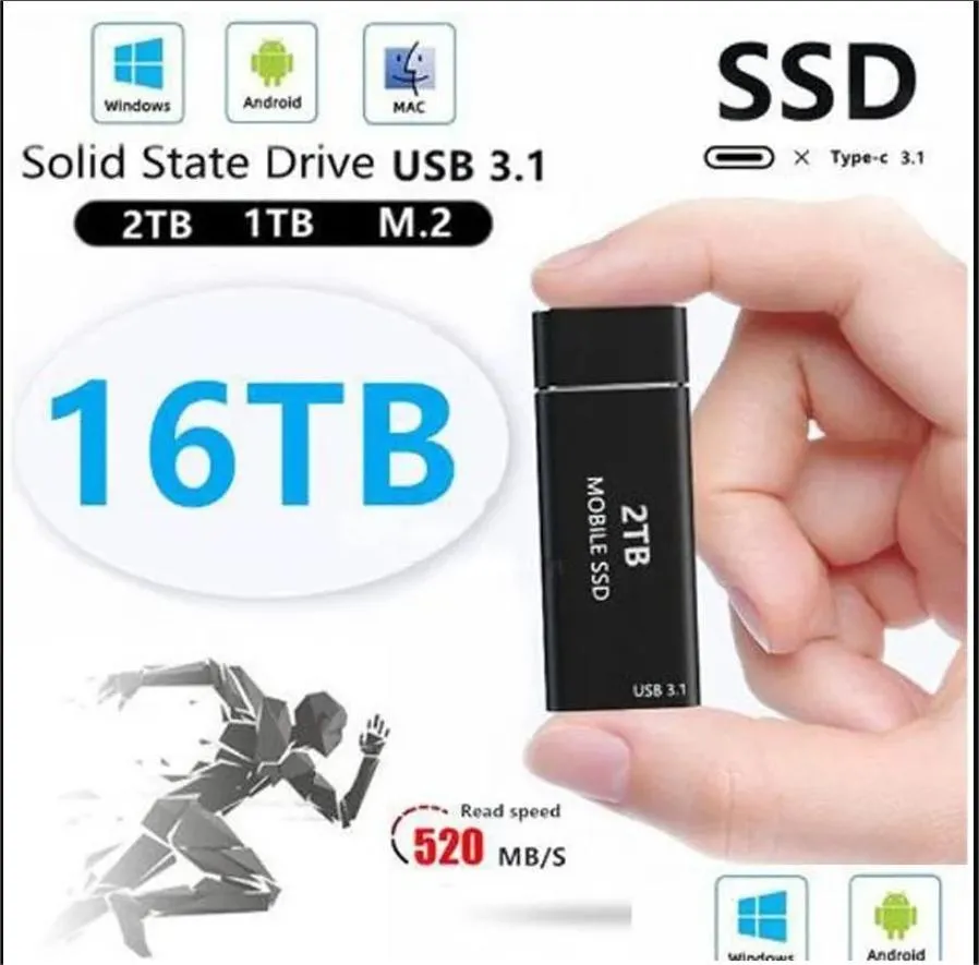 DHgate.com:High-Speed Type-C SSD External Hard Drive, Portable Solid ...