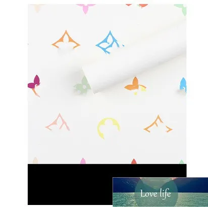 DHgate.com:Waterproof & Tear-proof Colorful Floral Hera Papers Gift ...
