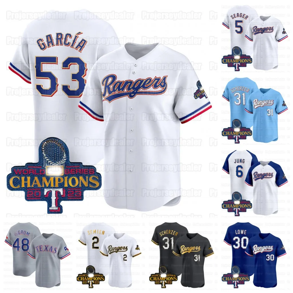 World Series Gold Program Baseball Jerseys By Adolis Garcia 2024 Season ...