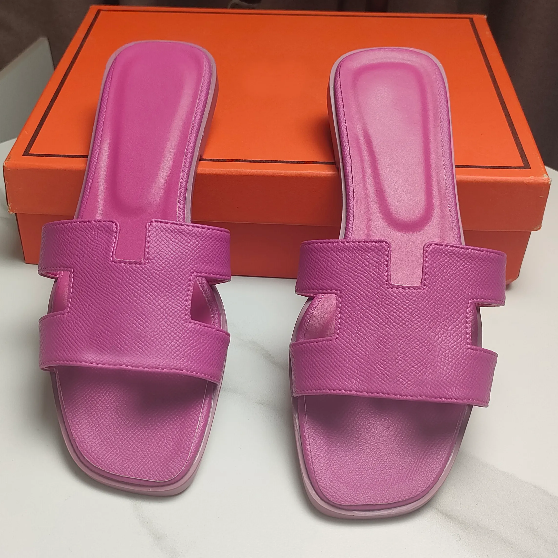 Leather Beach Slides: Luxury Designer Sandals For Men And Women From ...