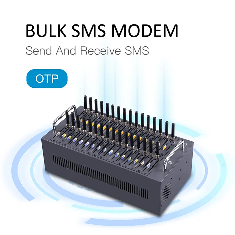 DHgate.com:M26 Industrial-Grade 32-Port SMS Modem Pool with AT Command ...