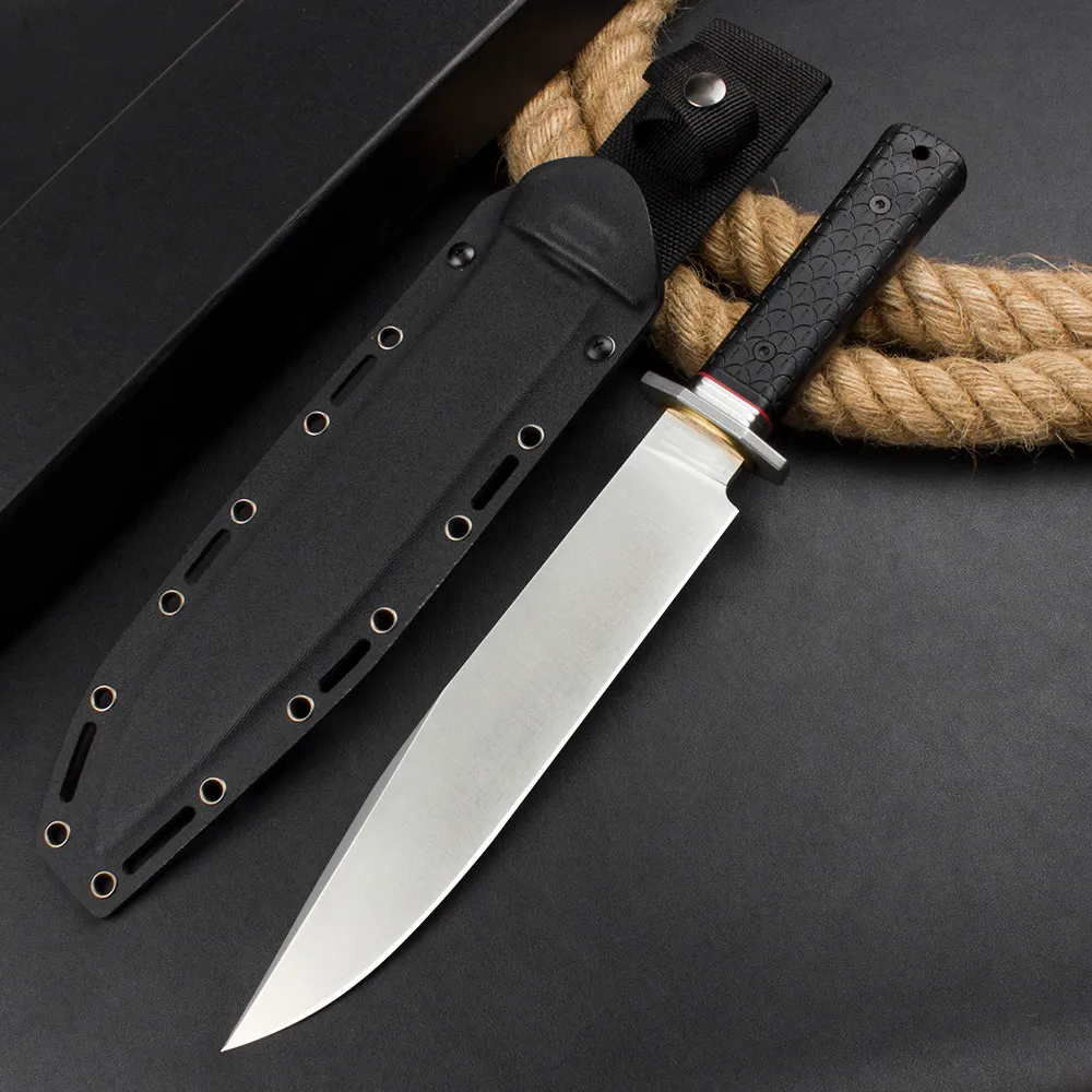 Top Quality H3888 High-End Straight Knife with 9Cr18Mov Stone Wash ...