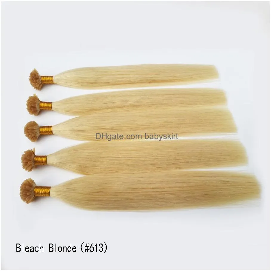 Pre Bonded Hair Extensions U Tip Pre Bond Extension Keratin Fusion ...