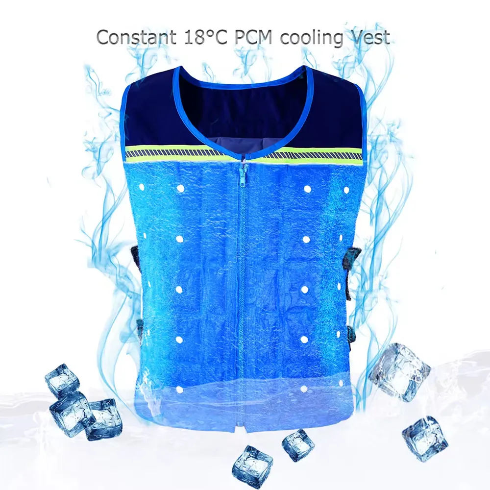 DHgate.com:2024Upgraded Ice Silk PCM Cooling Vest for Men Women Kids ...
