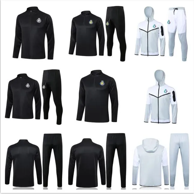 Soccer Training Hoodie For Men Al Nassr FC Tracksuit With Ronaldo ...