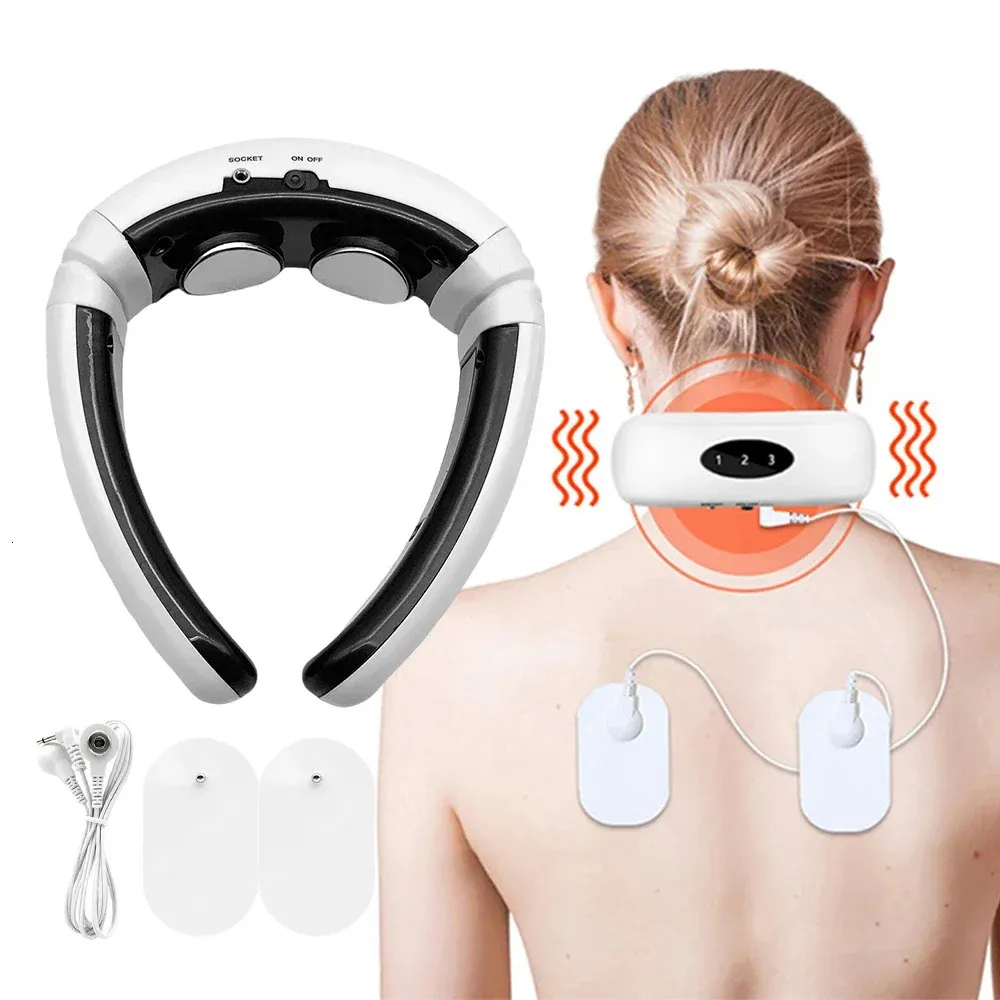 Cordless Pulse Massager For Deep Tissue Pain Relief Heat Powered ...