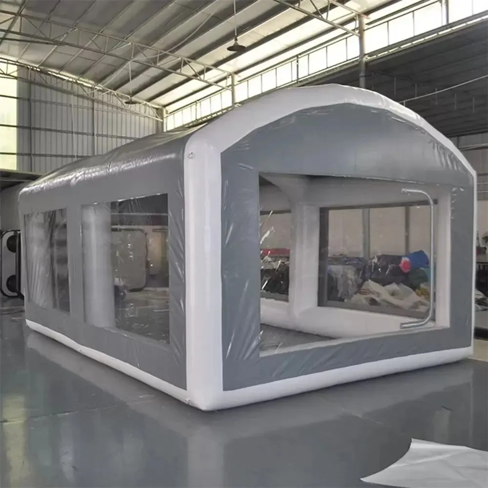 Inflatable Outdoor Car Tent 6x3x3mH 20x10x10ft Airtight Mobile Truck ...
