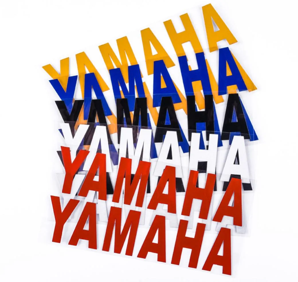 Yamaha Motorcycle Decorative Reflective Decals Fairing Stickers With ...