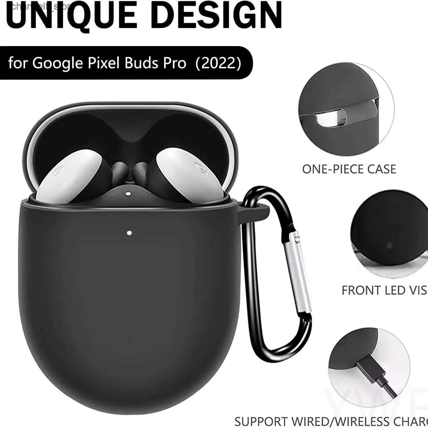 Pixel Buds Pro Case: Premium Silicone Cover, Protective Earbud Case ...
