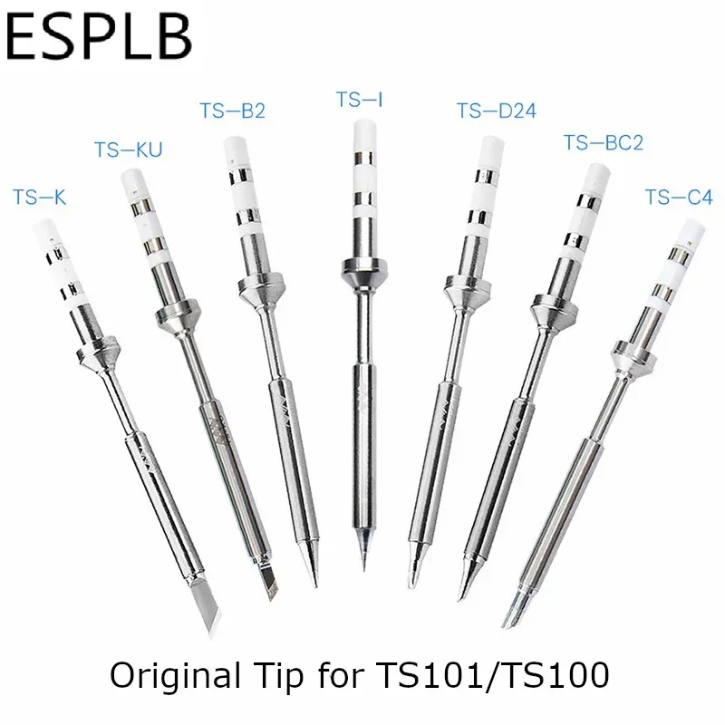 Original Ts100/TS101 T18 Soldering Tips Set Lead Free B2/Bc2 C4/D24/K/I ...