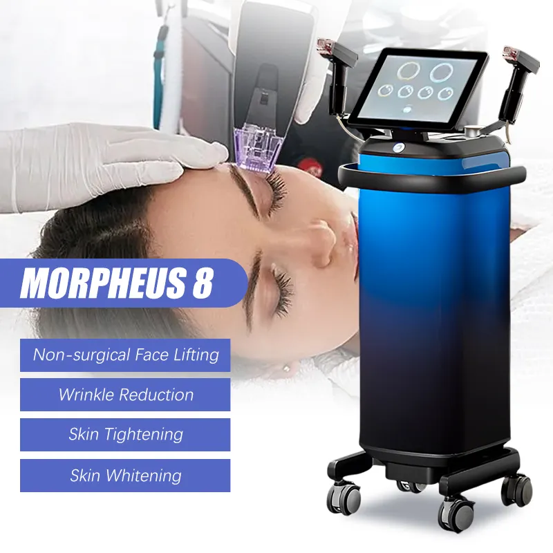Morpheus 8 Gold RF Microneedling Machine: Body & Face Sculpting With ...