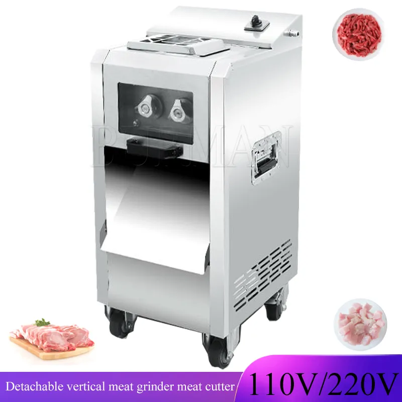 Commercial Vertical Electric Commercial Electric Meat Slicer And Cutter ...