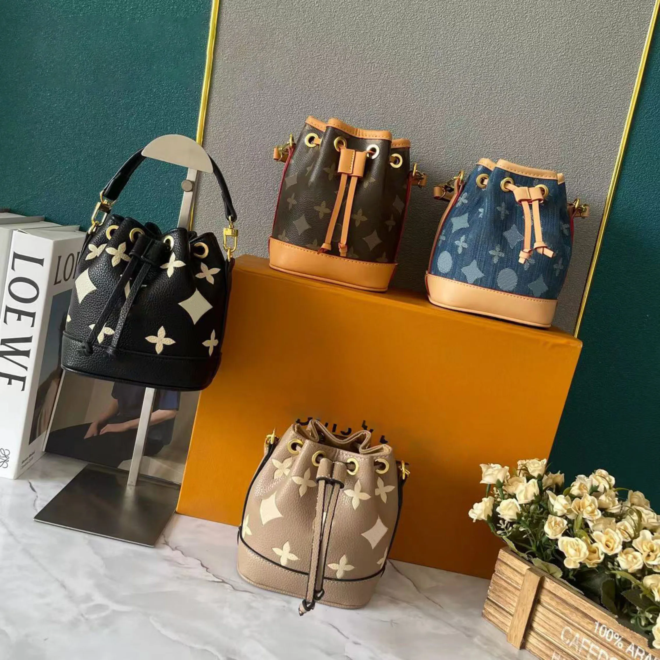 Luxury Shoulder Drawstring Wallet Crossbody Bag For Women From ...