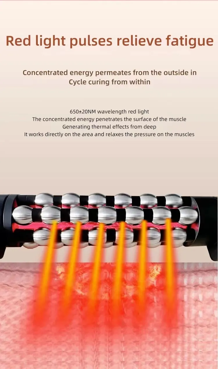 Massage À Rouleaux De Chaleur Infrarouge Cellulite Réduisez Lymphatique ...