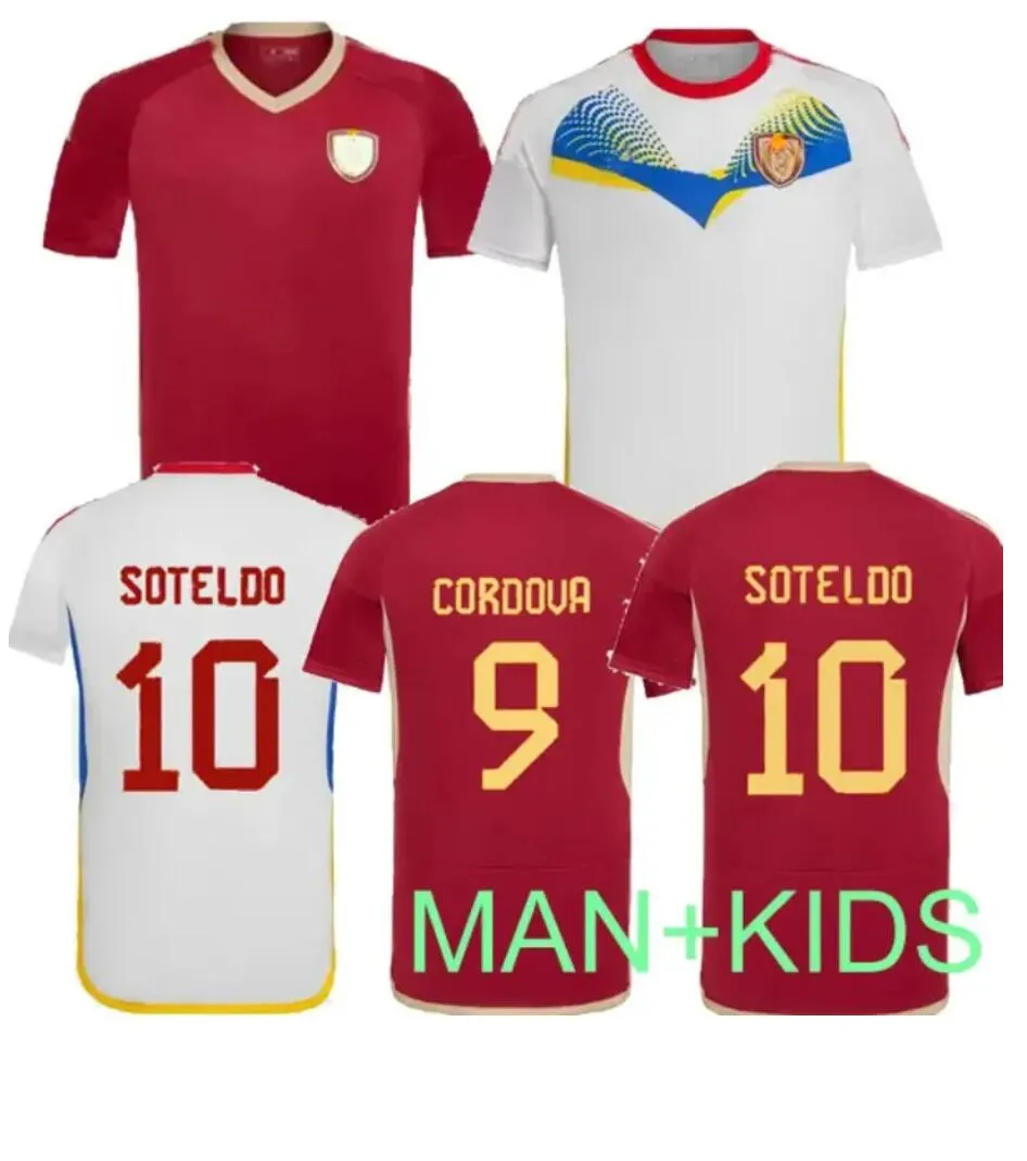 Venezuela Soccer Jersey -2025 - National Team Football Shirt - SOTELDO ...