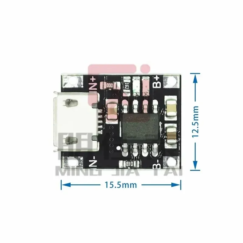Type C USB 3.7V 18650 Litio De Litio De Litigio Tablero De Carga De Iones De Litio Para DIY ...